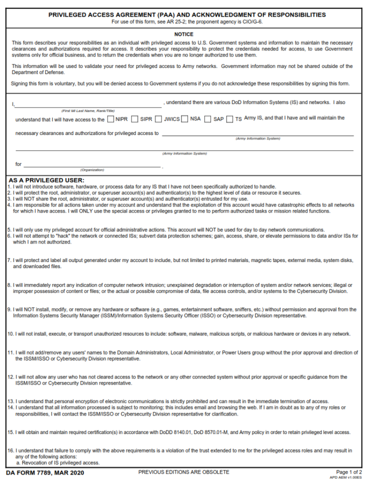 DA Form 7224-2 - Private Carrier Service Worksheet